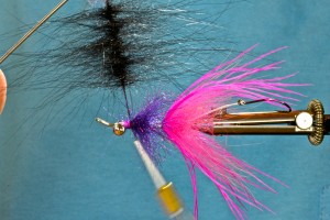 Black & Pink “Intruder” Fly | The Caddis Fly: Oregon Fly Fishing Blog